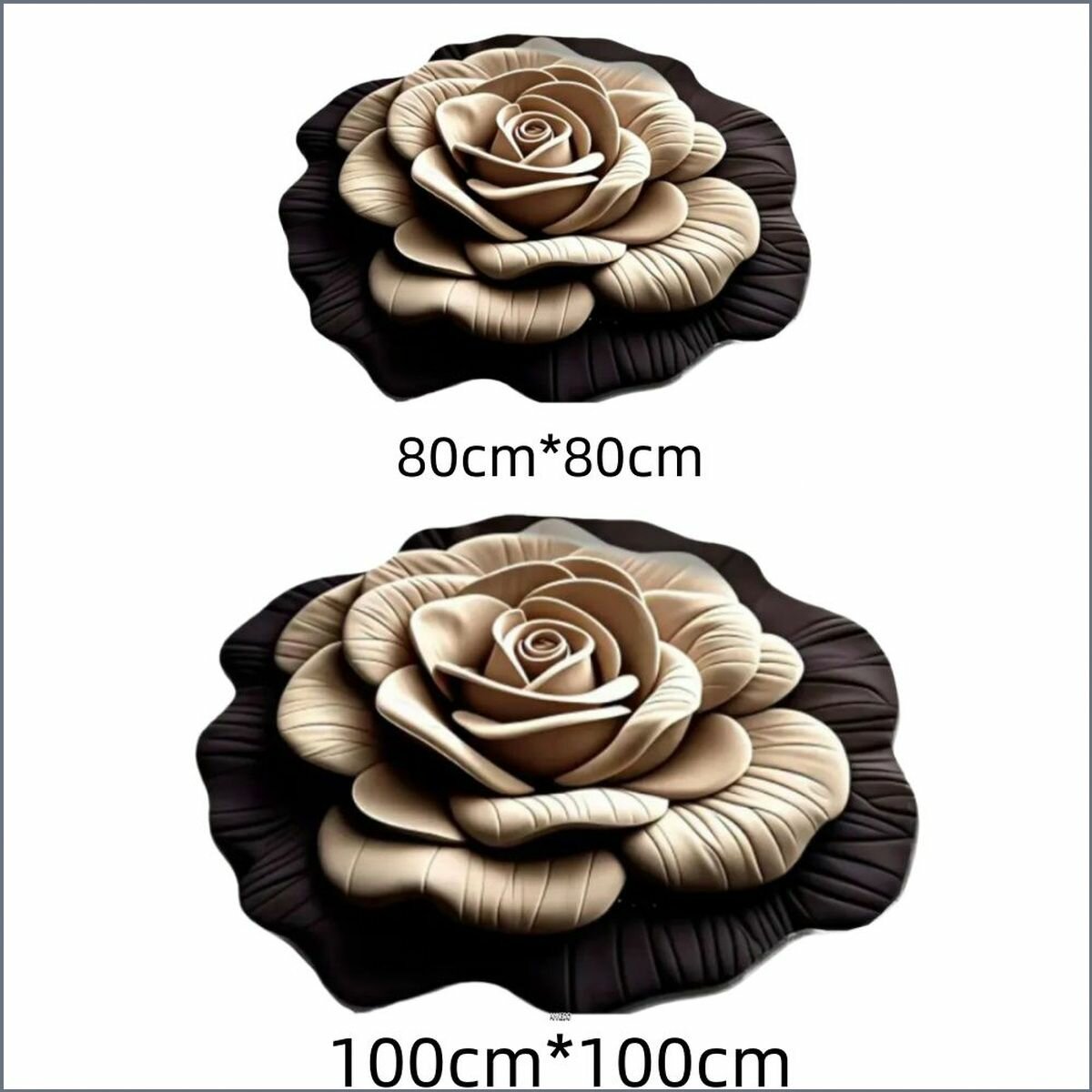 Ковер 3D 100x100 см — фото 1