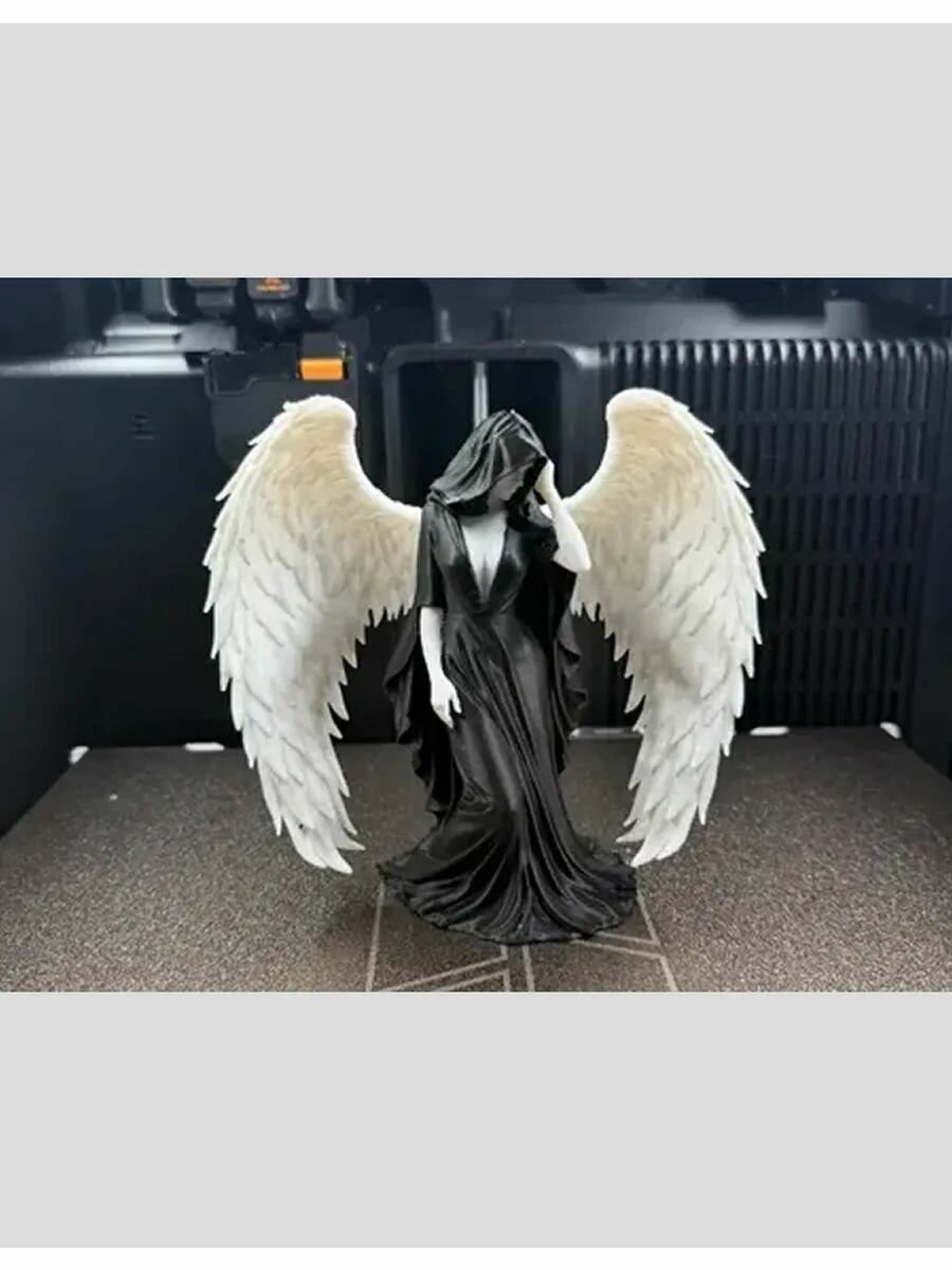 Декоративная статуэтка "Падший ангел света" 3D печать из пластика