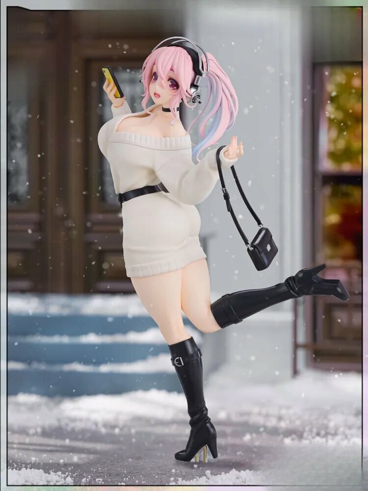 Аниме фигурка FuRyu Trio-Try-iT Super Sonico Зимние воспоминания 21 см