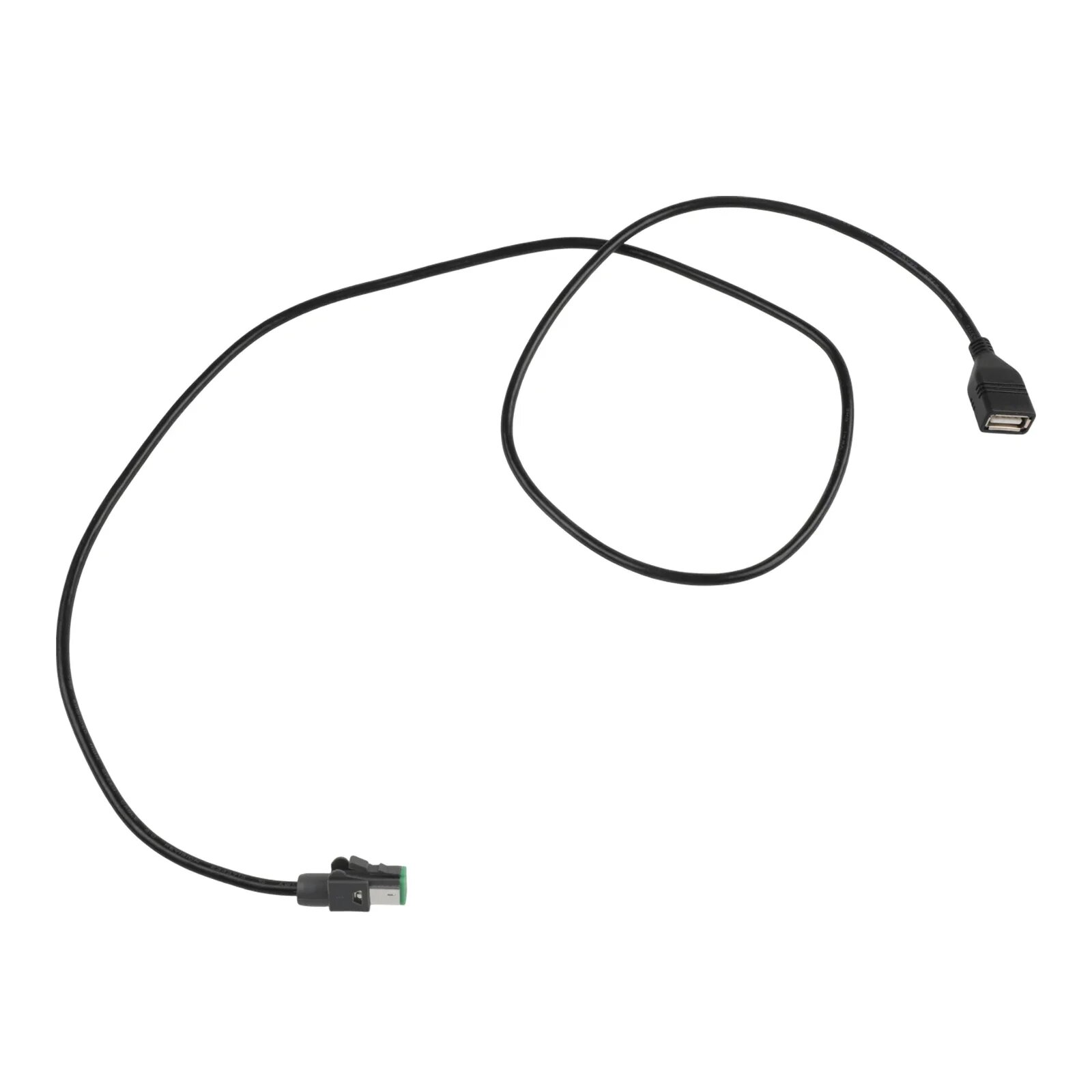 Для Mazda для Mitsubishi 4-контактный разъем 100 см 4-контактный к USB-кабель Автомобильный аудиокабель-адаптер USB-адаптер Длина 100 см