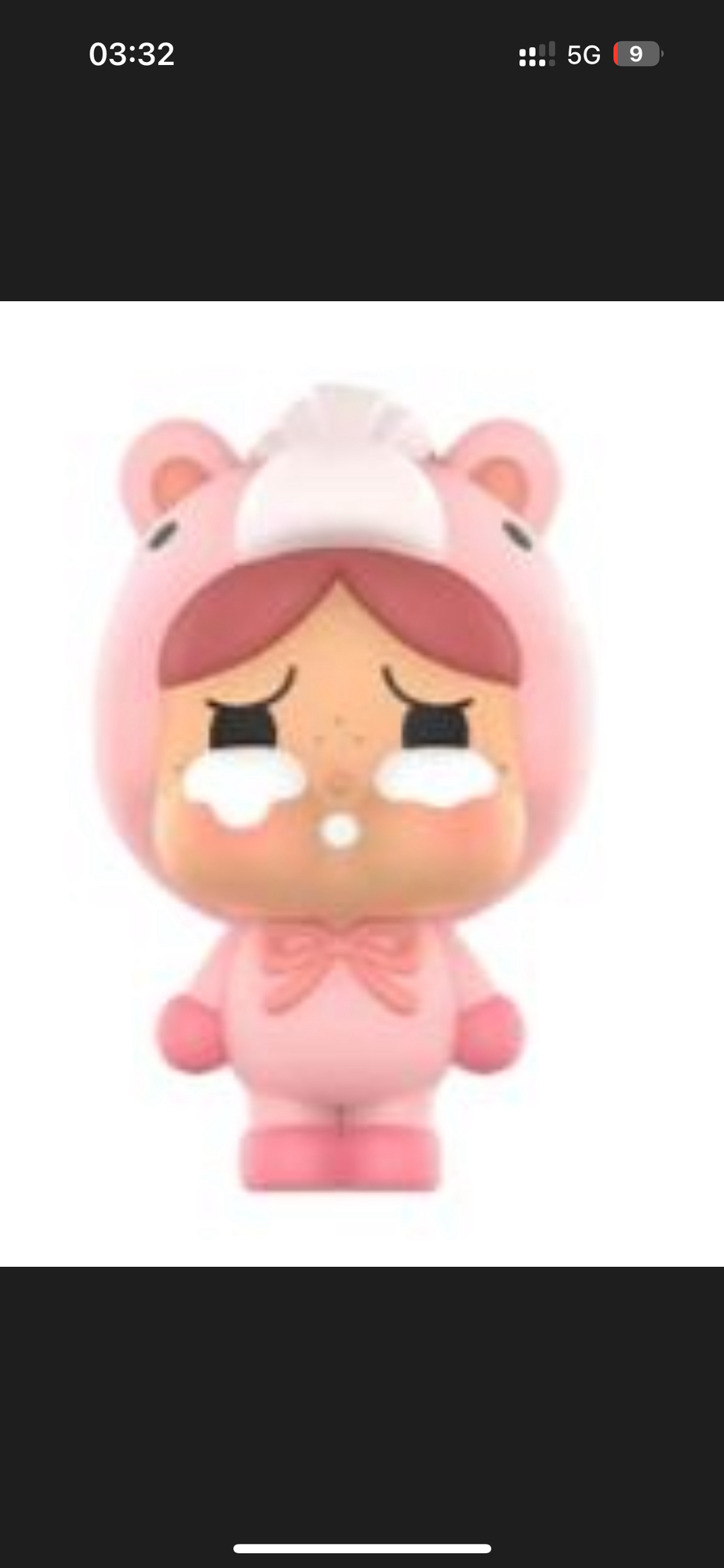 Коллекция CryBaby: Полный набор кукол Crybaby BEAN от POPMART Мама Фуфу плачет ребенок_Стандартный