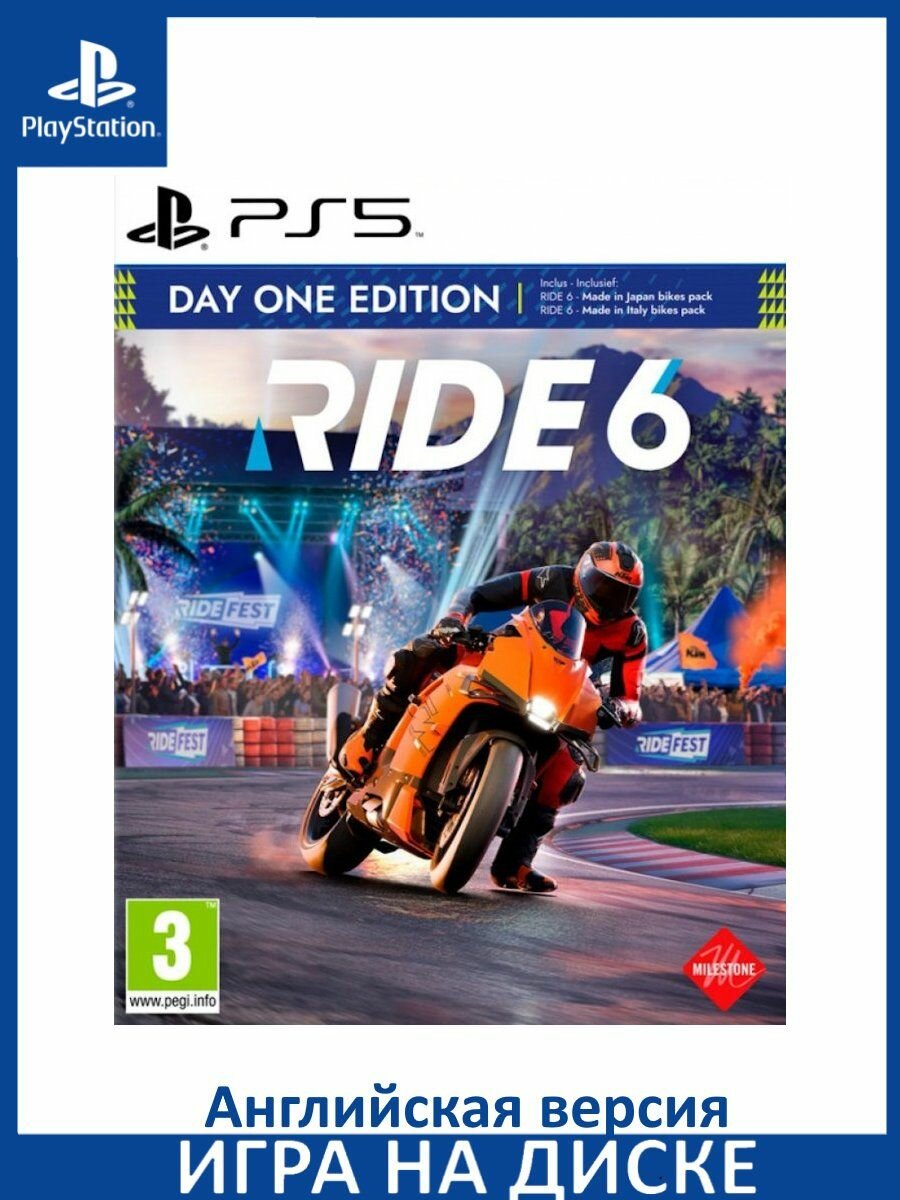 Игра Ride 6 Day One PS5 Диск на PlayStation 5 Английская версия