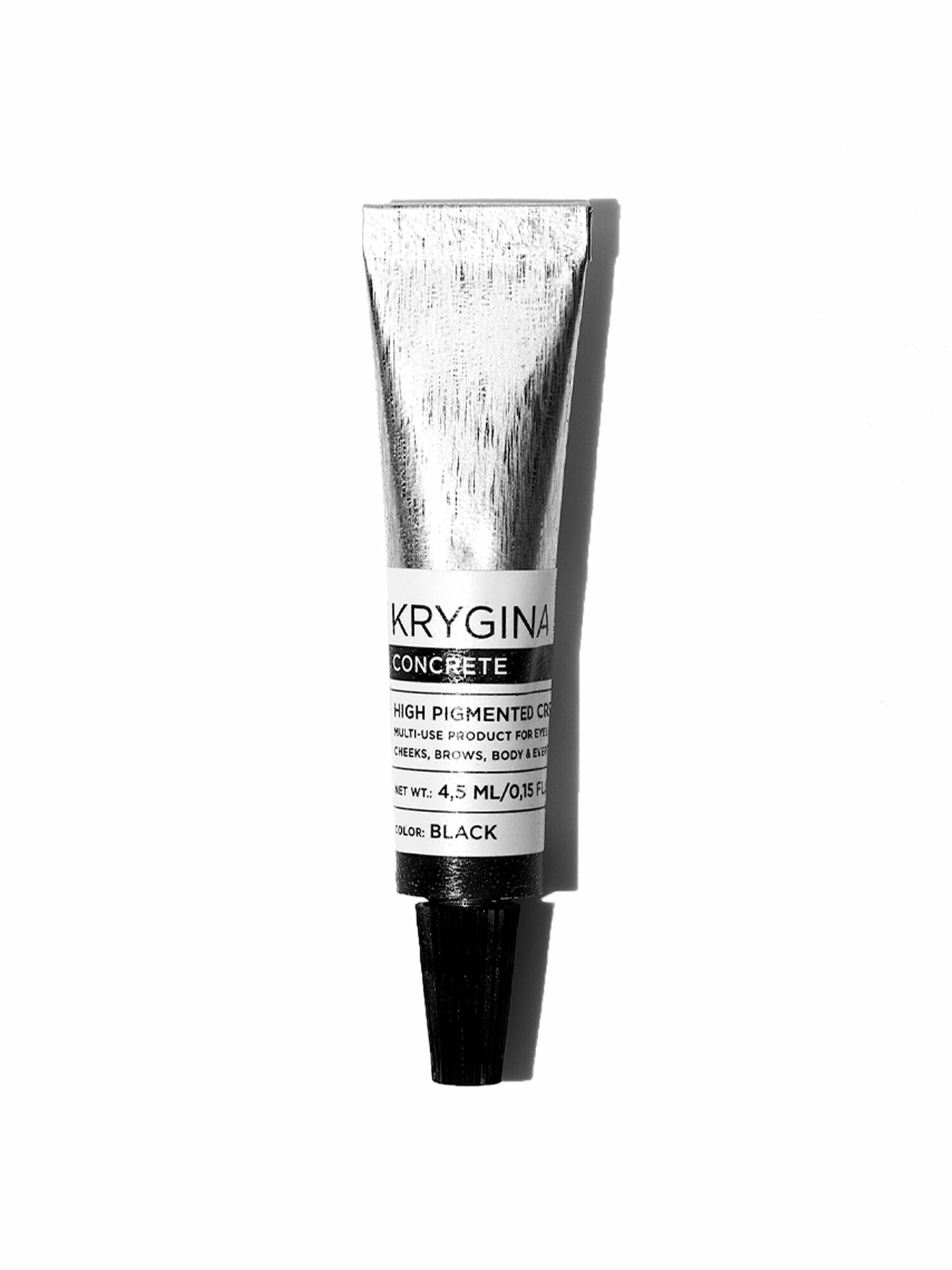 KRYGINA cosmetics Жидкая подводка для глаз, кремовые тени для век, помада Concrete Black