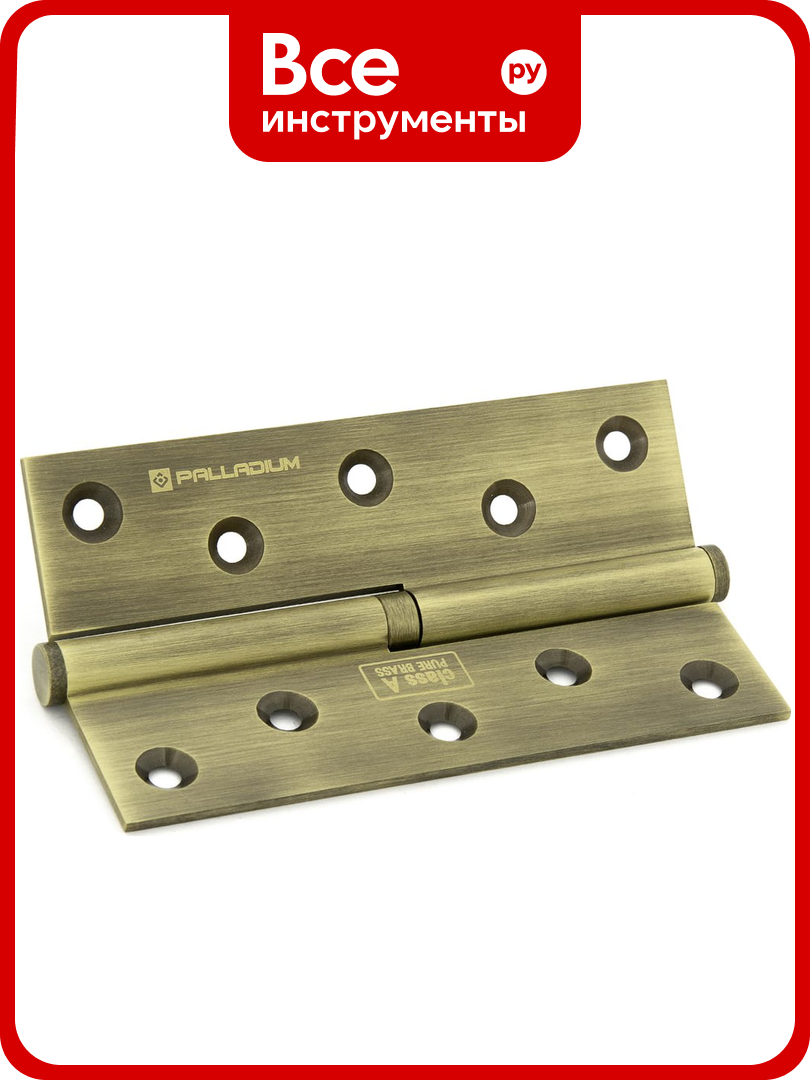 Дверная петля Palladium N 613-5" AB правая 114401