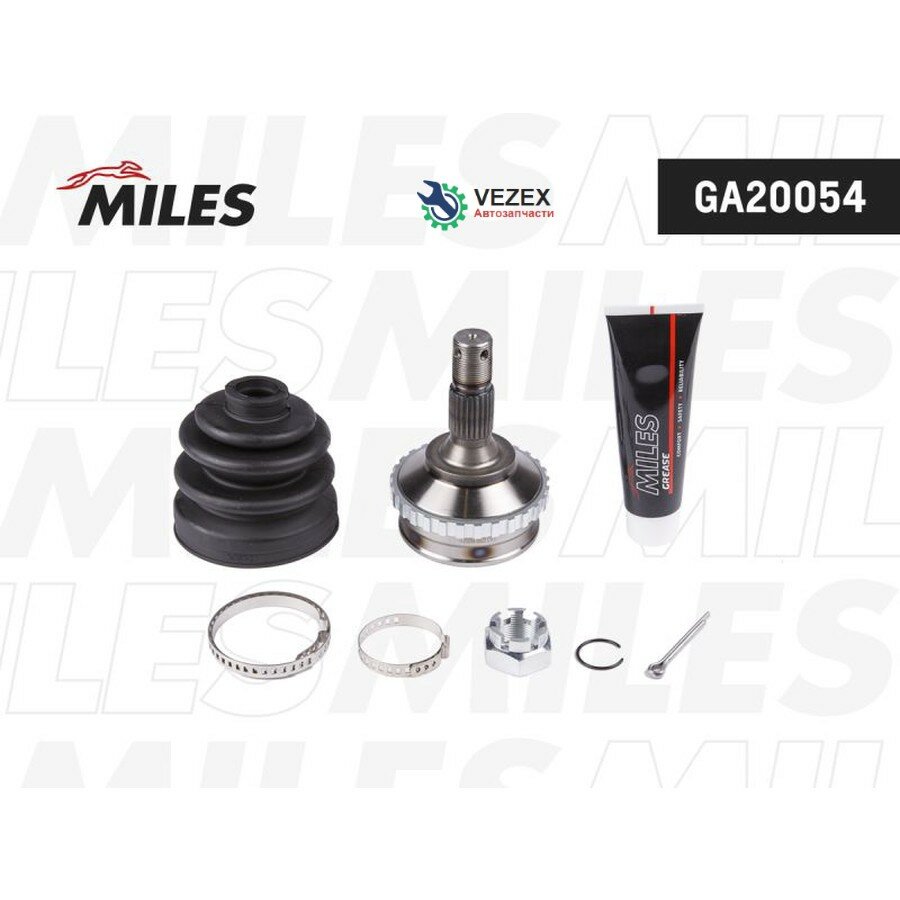 MILES GA20054 ШРУС наружный CITROEN BERLINGO/PEUGEOT PARTNER 1.8-2.0 96- (с ABS) (GSP 810020) GA20054