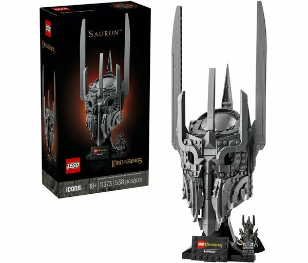 Конструктор LEGO Icons 11373 Властелин колец: Бюст Саурона (Lego 11373)