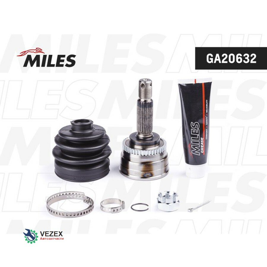 MILES GA20632 ШРУС наружный HYUNDAI ELANTRA/LANTRA 00-06 GA20632