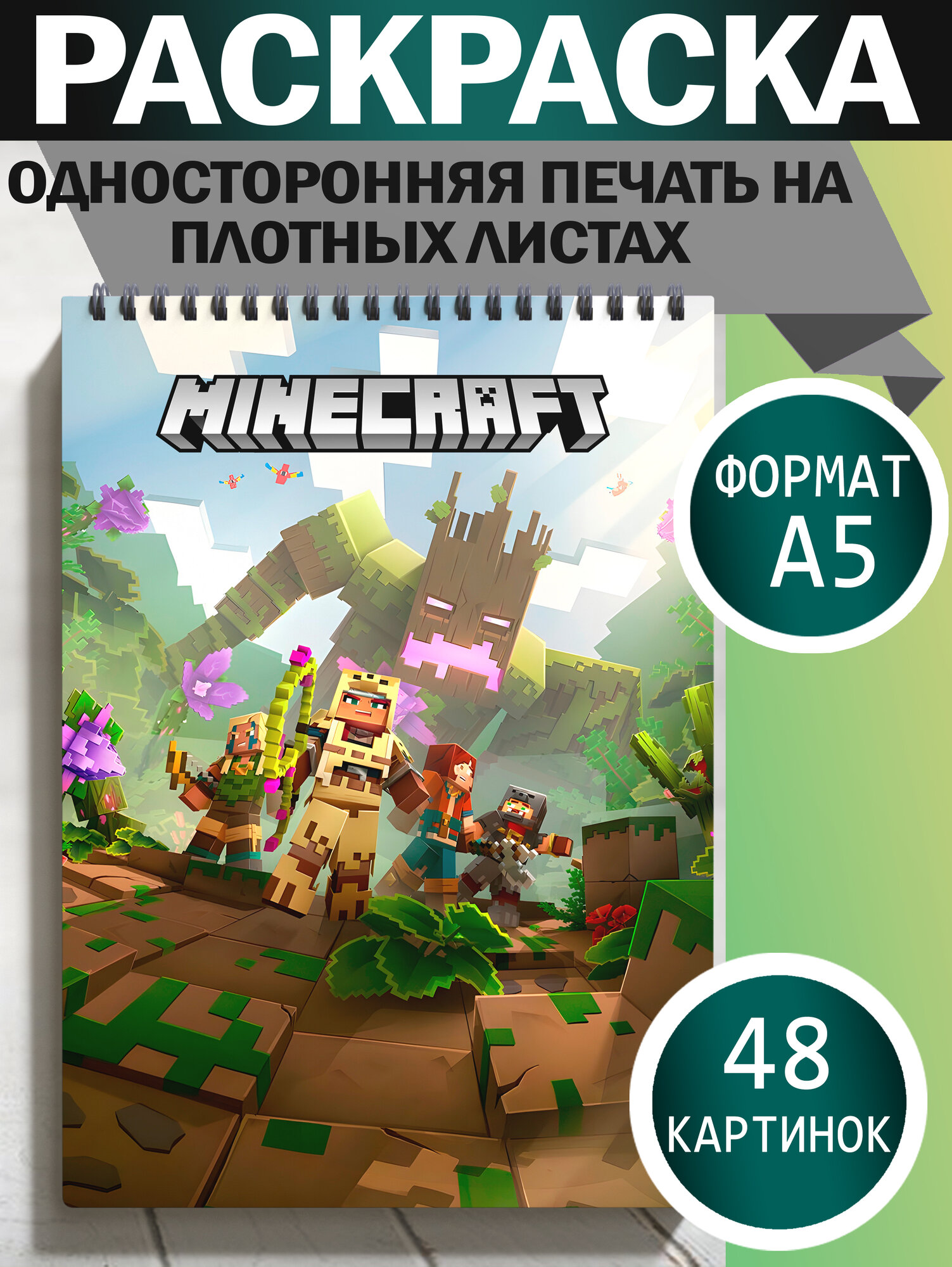Раскраска Майнкрафт