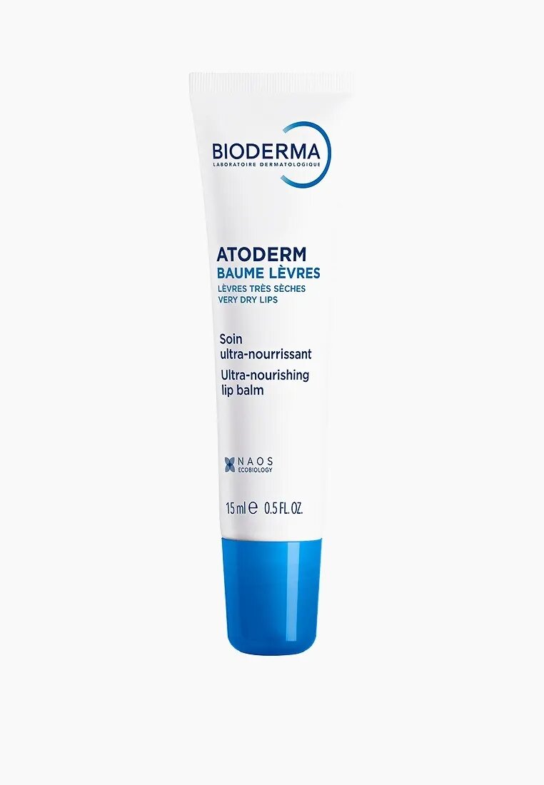 Bioderma Бальзам для губ 15 мл прозрачный