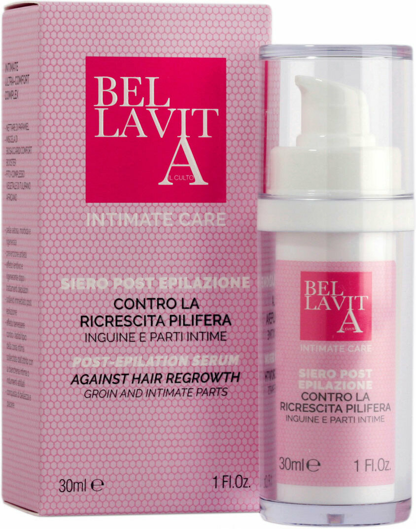 BELLAVITA IL CULTO Сыворотка после эпиляции, замедляющая рост волос Intimate Care Post-Epilation Serum 20ml