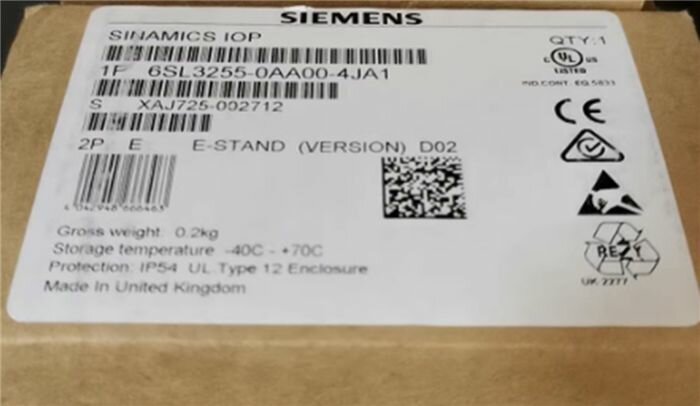 Модуль Siemens 6SL3255-0AA00-4JA1 6SL3 255-0AA00-4JA1