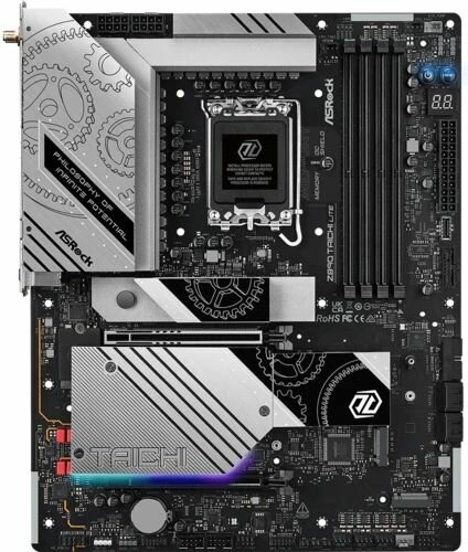 Материнская плата ASRock Z890 Taichi Lite - LGA 1851, Intel Z890, 4xDDR5-5600 МГц, 1xPCI-Ex16, 6xM.2, ATX
