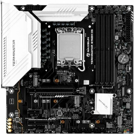 Материнская палата MAXSUN MS-Terminator B760M D5 WiFi V2, LGA1700, B760, 4*DDR5