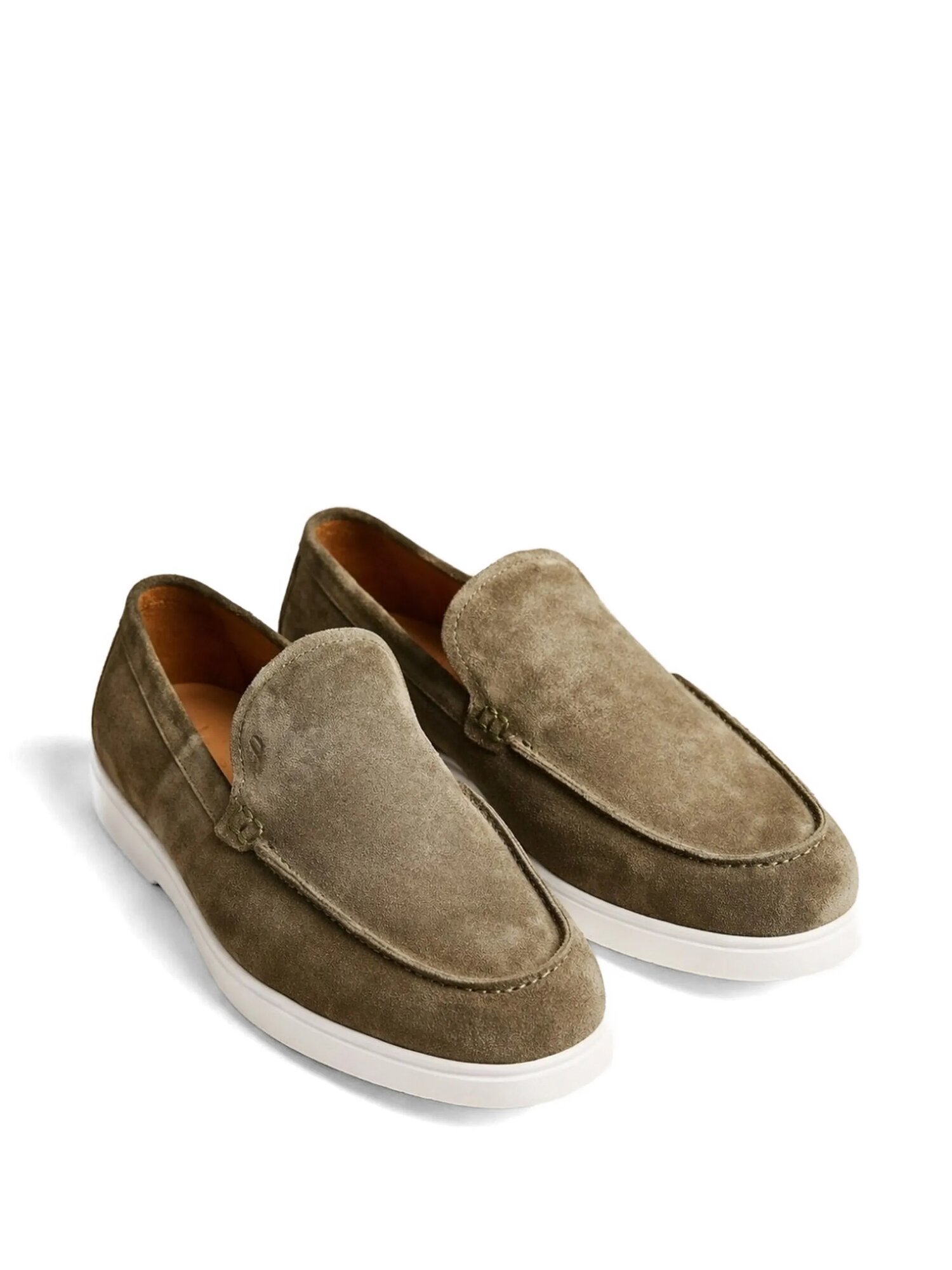 Лоферы Suede slip-on loafers