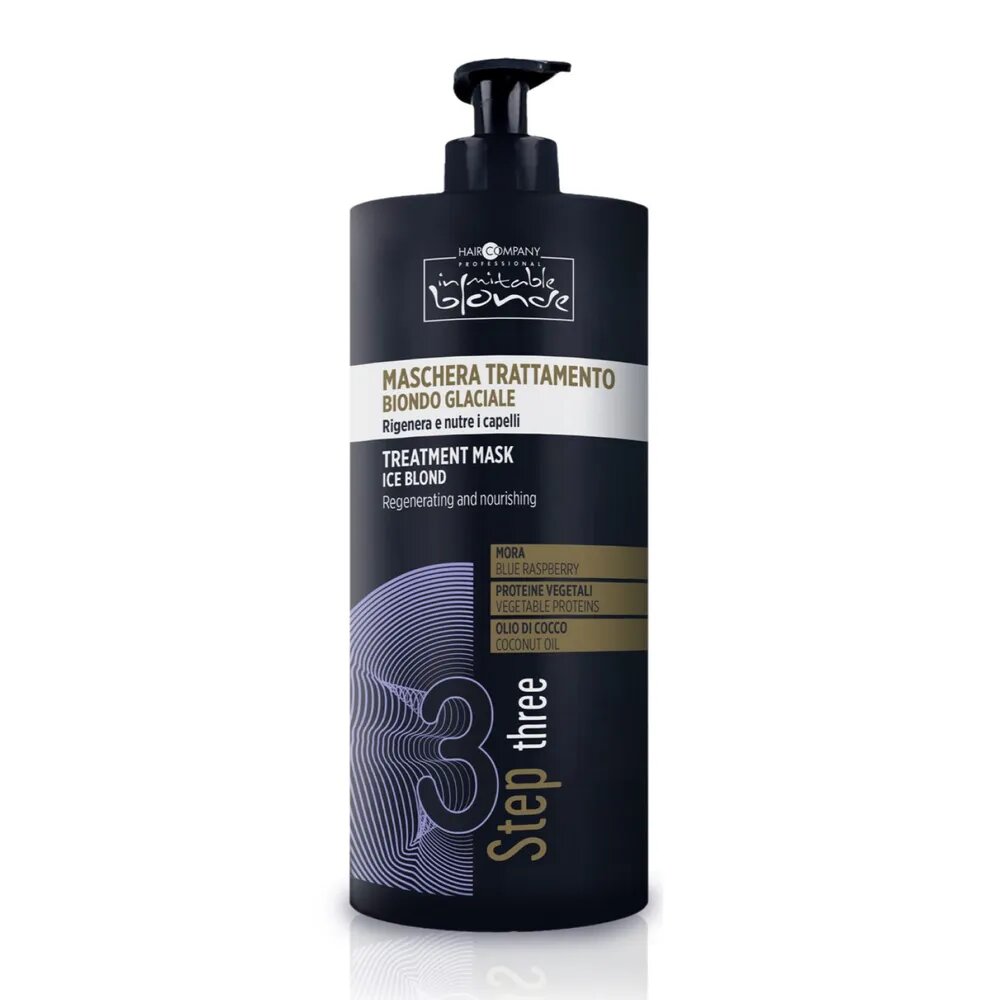 Маска для волос "ледяной блонд" INIMITABLE BLONDE, 1 000 мл