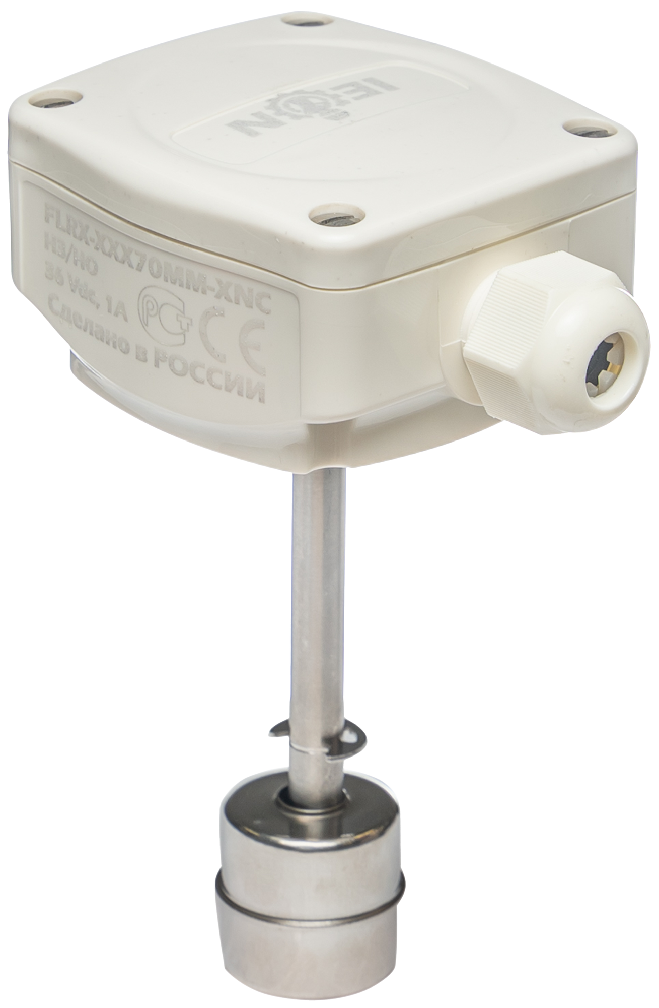 Реле контроля уровня IECON FLRX-XXX70MM-XNC, зонд 70мм, IP67