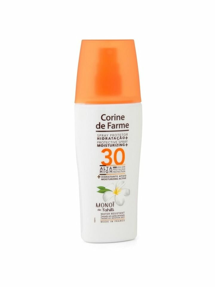 Corine De Farme Солнцезащитный увлажняющий спрей SPF 30, 150 мл