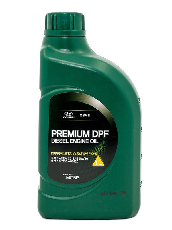 Масло моторное Hyundai Premium Diesel 5W30 DPF 1л 05200-00120