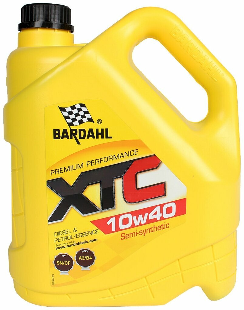 Масло моторное Bardahl XTC 10W40 полусинтетическое 4 л 36242