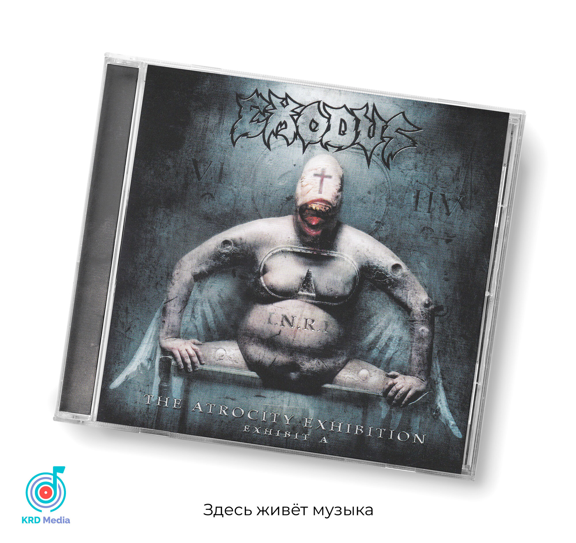 Exodus - The Atrocity Exhibition: Exhibit A, 2007, 12-page, CD-Аудио
