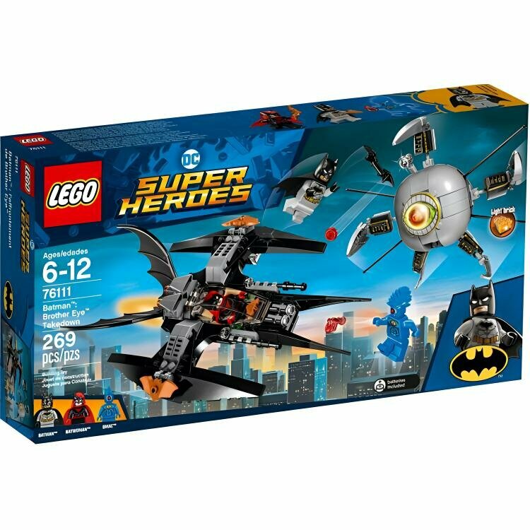 Конструктор унисекс LEGO Super Heroes 76111, Final Battle Brother Eyes