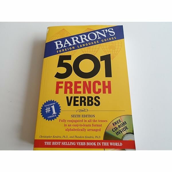 501 French Verbs (Barron's Foreign Language Guides) (French and English Edition) Reprinted books