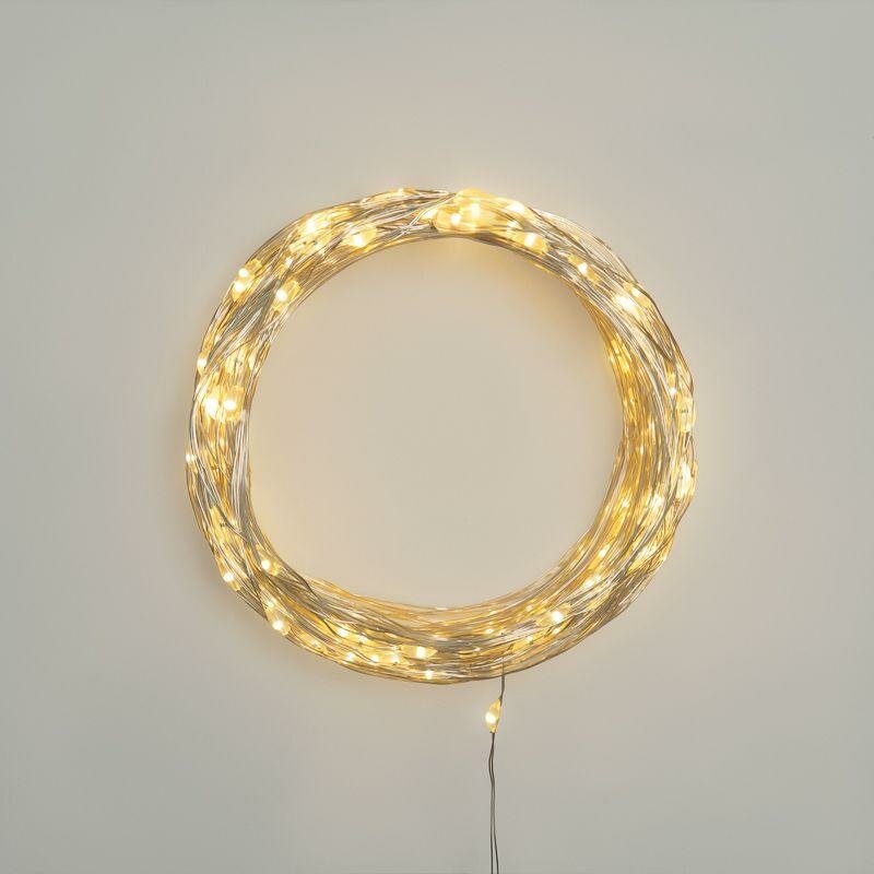 Гирлянда светодиодная "Роса" 30м 300LED тепл. бел. 3.6Вт IP44 с трансф. Neon-Night 303-216
