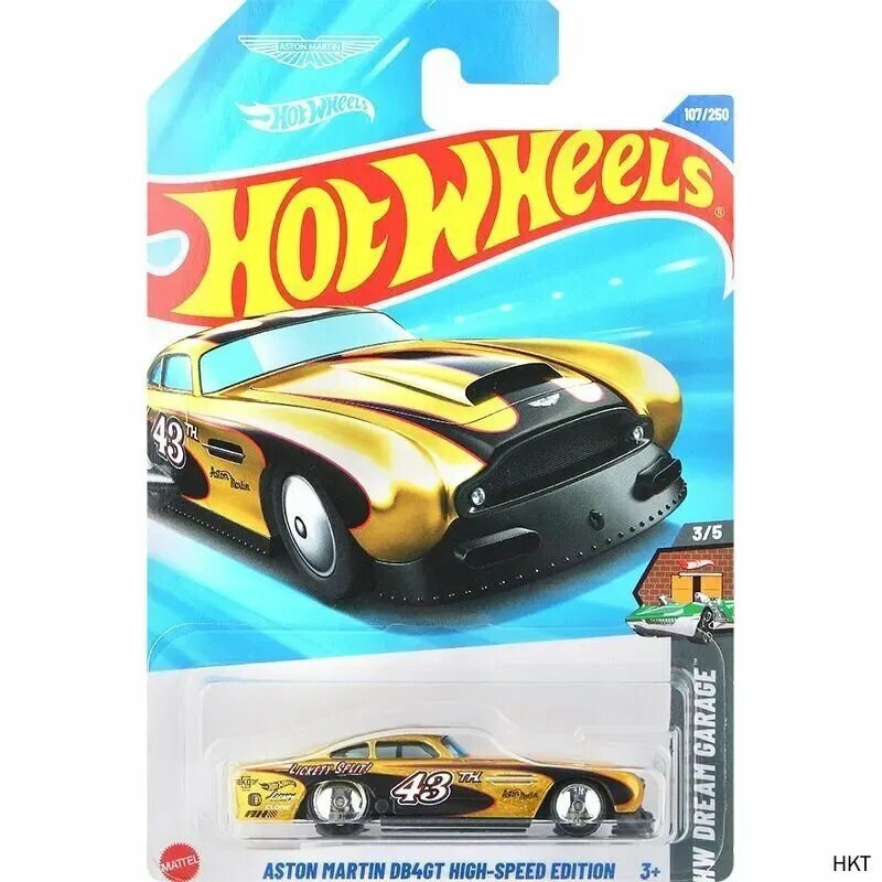 Машинка HOTWHEELS Super Treasure Hunt 1/64 Car ASTON MARTIN DB4GT HIGH-SPEED EDITION 2025-107-JBC39