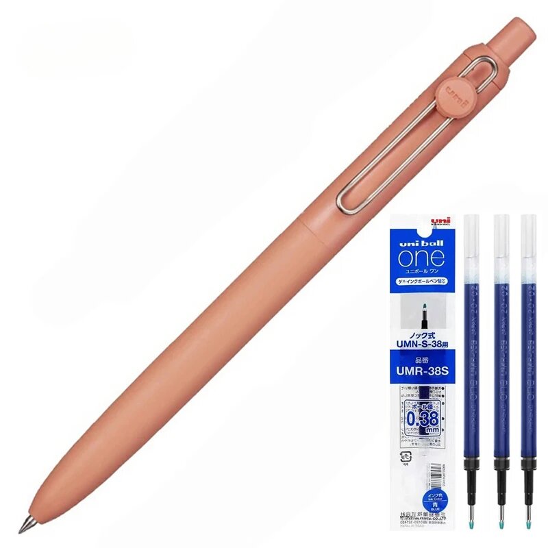Uni Mitsubishi Карандаш Uniball ZENTO Basic 0,38 мм/0,5 мм Шариковая ручка на водной основе Выдвижные гелевые чернила Гладкие ручки для письма