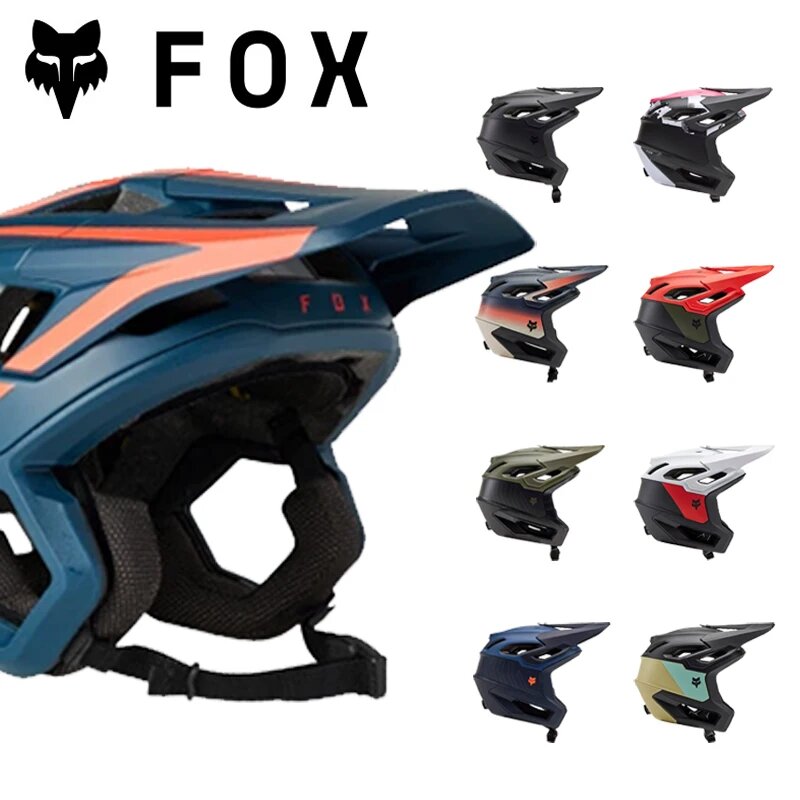 Шлем FOX Dropframe Pro Black/Dark Black M — фото 1