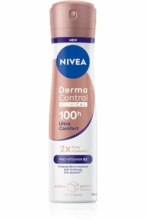 Дезодорант nivea derma control clinical ultra comfort, 150 ml