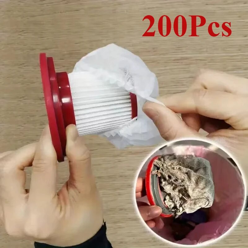 Одноразовые фильтры для пылесоса, нетканый материал 50PCS