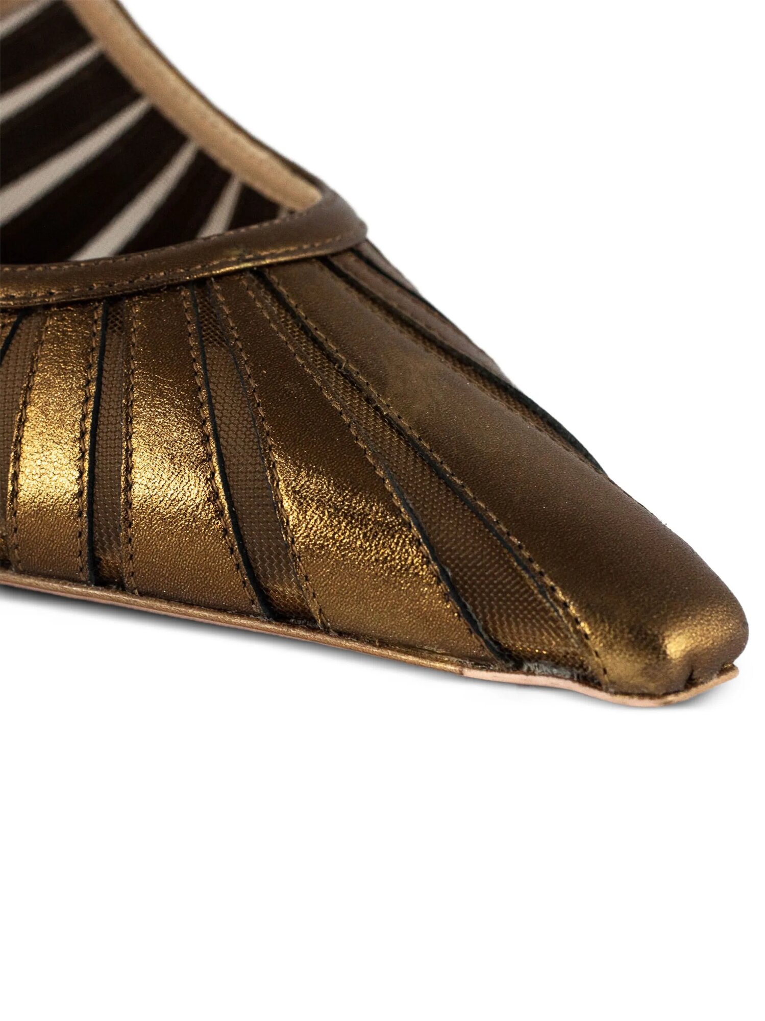Туфли Roberto Festa Strap heeled pumps, размер 37, gold — фото 1