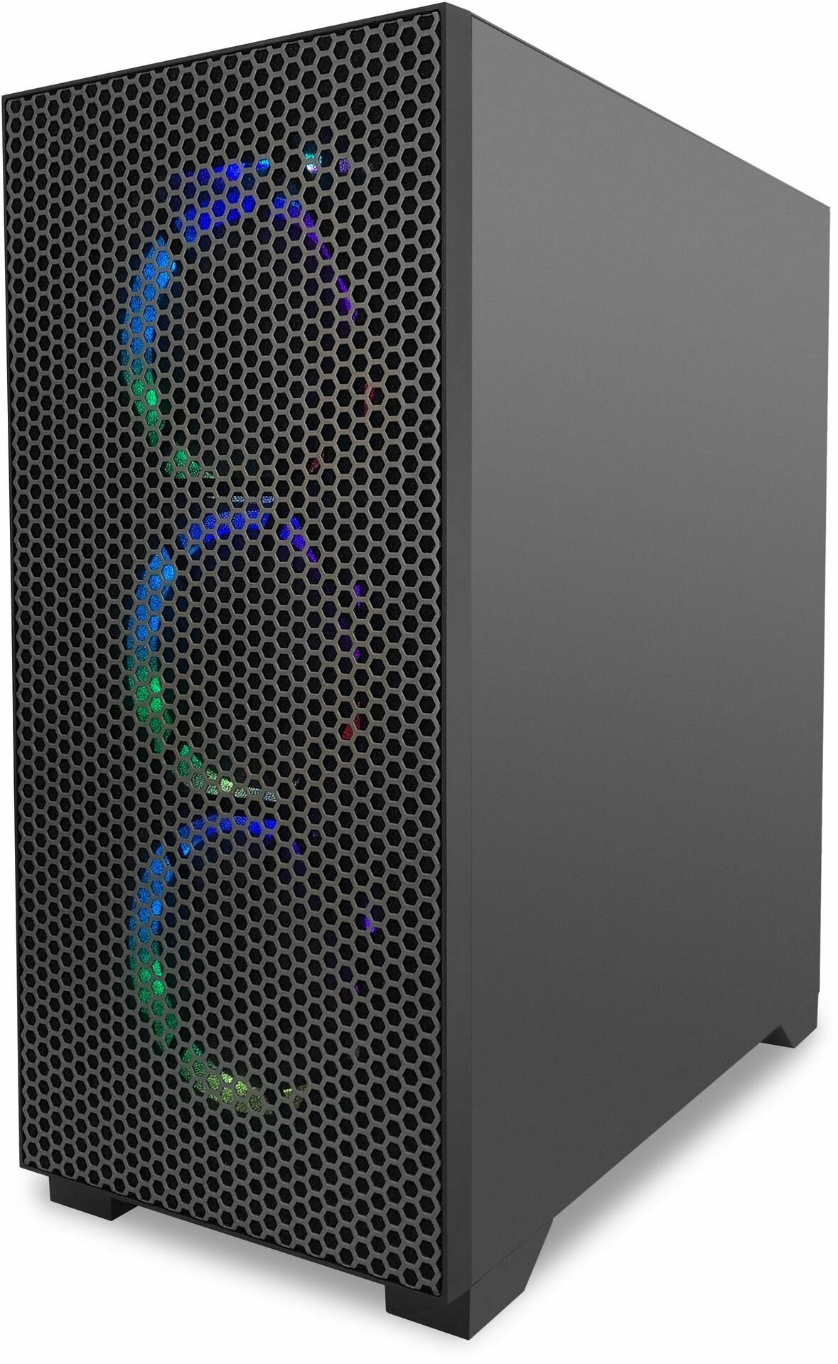 Компьютер iRU Tactio 510B7GP Intel Core i7 14700F, DDR5 32ГБ, 1ТБ SSD, NVIDIA GeForce RTX 5060TI - 16 ГБ, Windows 11 Pro, черный 2126632