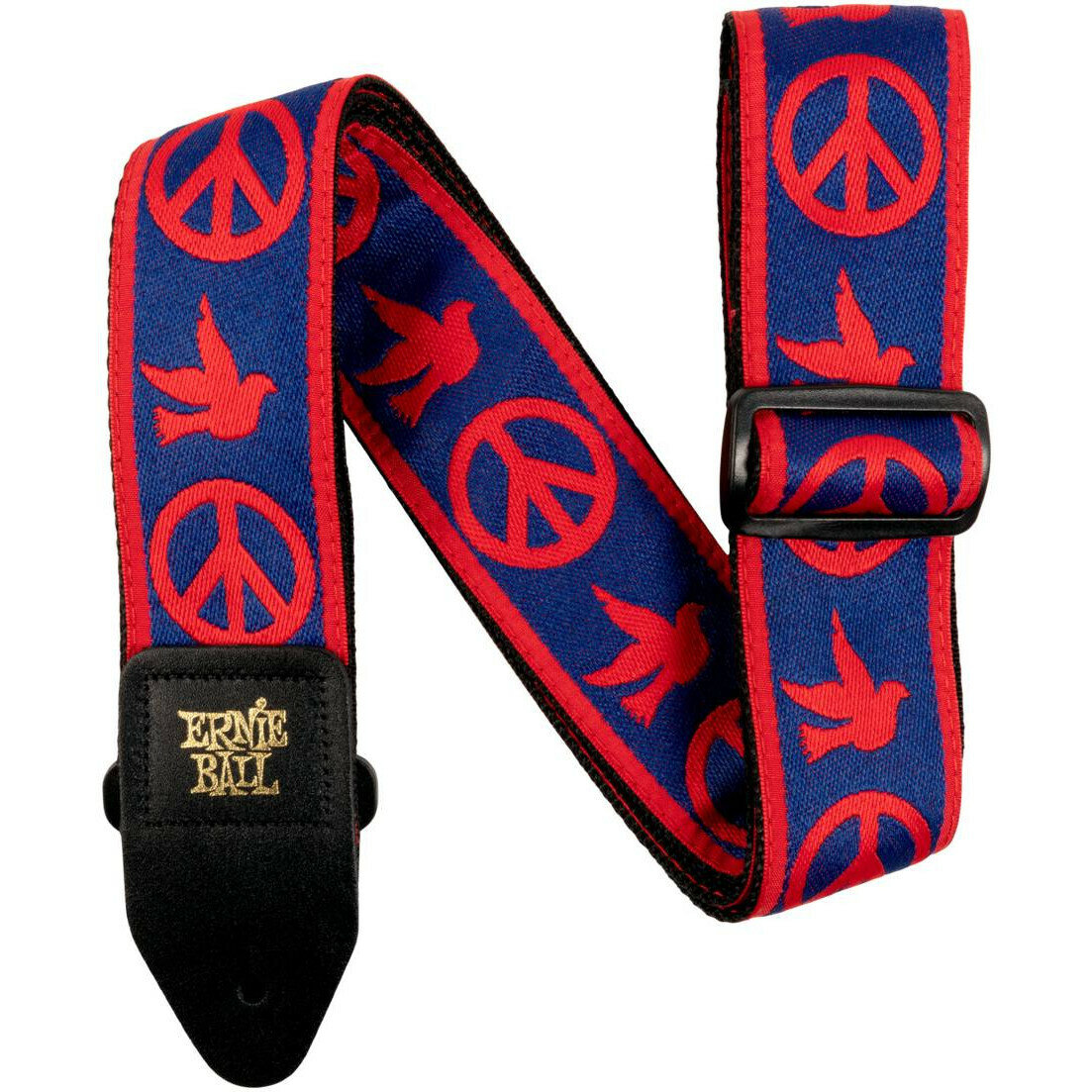 Гитарный ремень Ernie Ball 4698 Peace Love Dove
