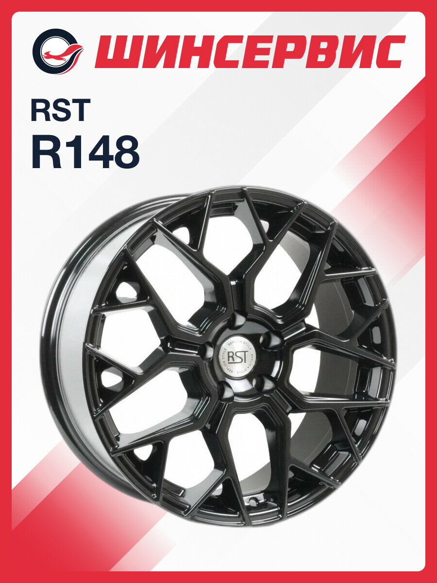 Литой колесный диск RST R148 R18.0x8.0J 5x108.0 ET33.00 ЦО65.10 для автомобиля