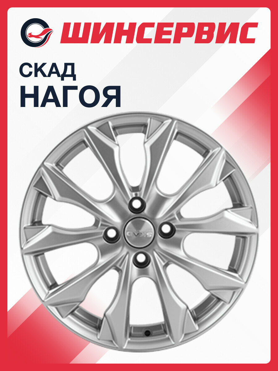 Литой колесный диск Скад Нагоя R16.0x6.0J 4x100.0 ET45.00 ЦО60.10 для автомобиля