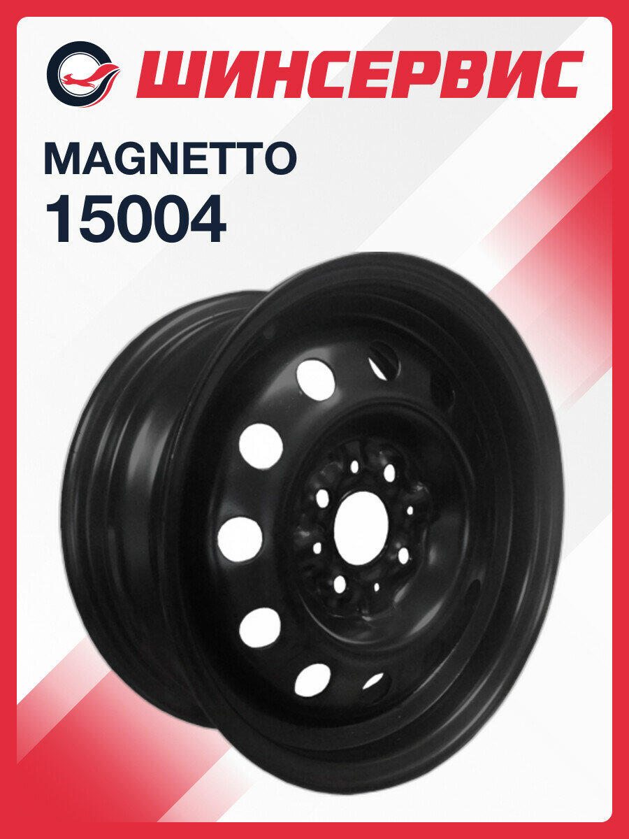 Стальной колесный диск Magnetto 15004 R15.0x6.0J 5x112.0 ET43.00 ЦО57.10 для автомобиля