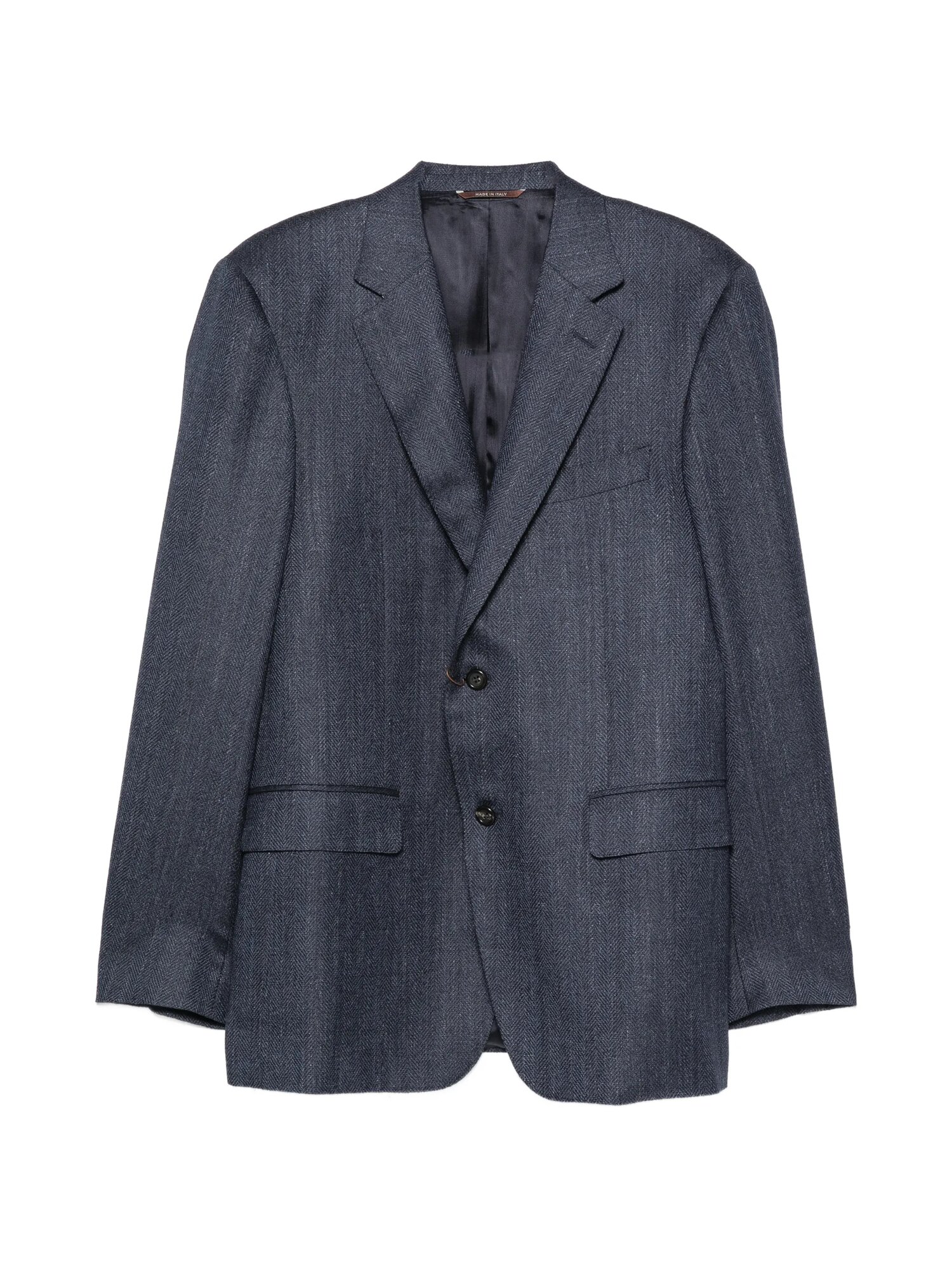 Куртка Herringbone-pattern notch-lapels jacket