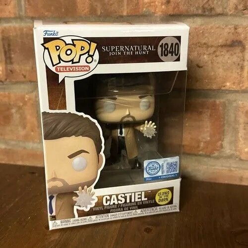 Фигурка FunkoPOP! Supernatural - Castiel US Exclusive Glow Pop! Vinyl 1840