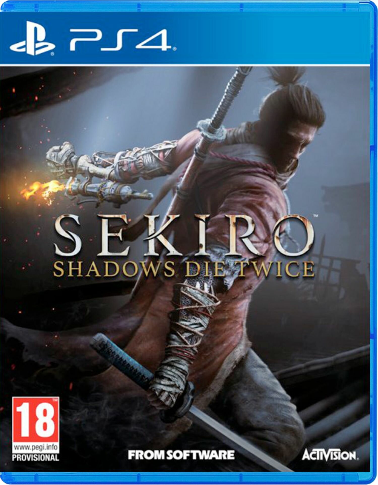 Sekiro: Shadows Die Twice для PlayStation 4 (PS4), русские субтитры