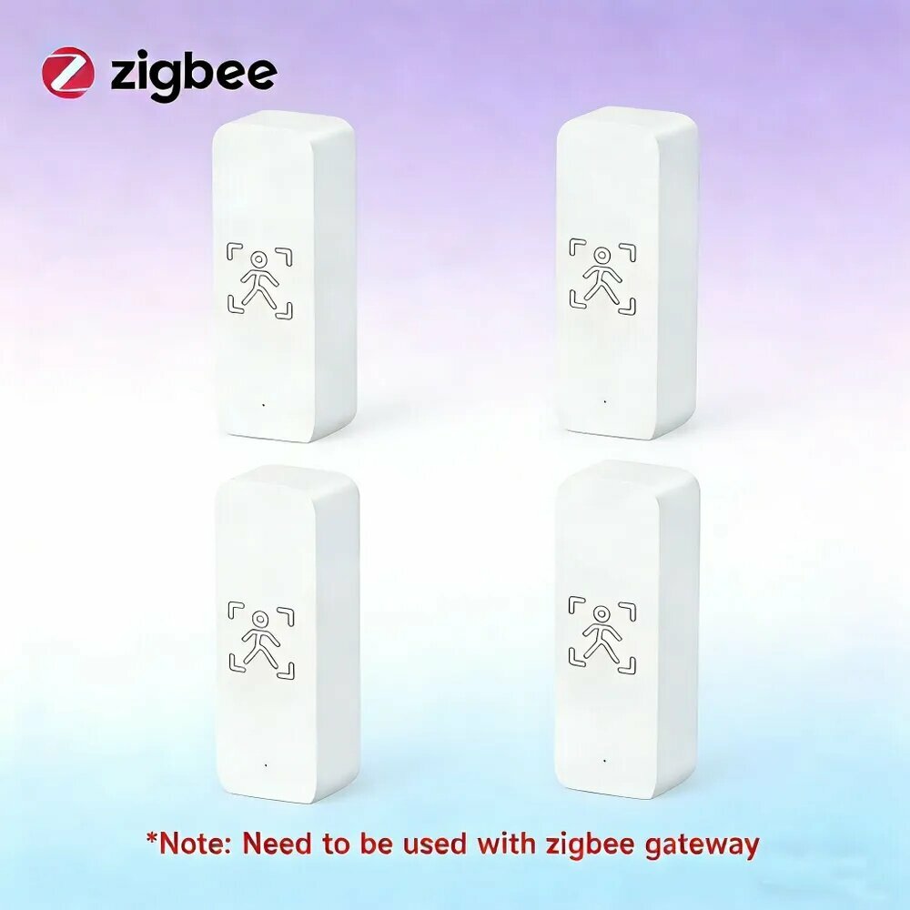 24Гц Zigbee Датчик Присутствия Людей / Умный PIR Радар Детектор Движения интеграция с Умным Домом