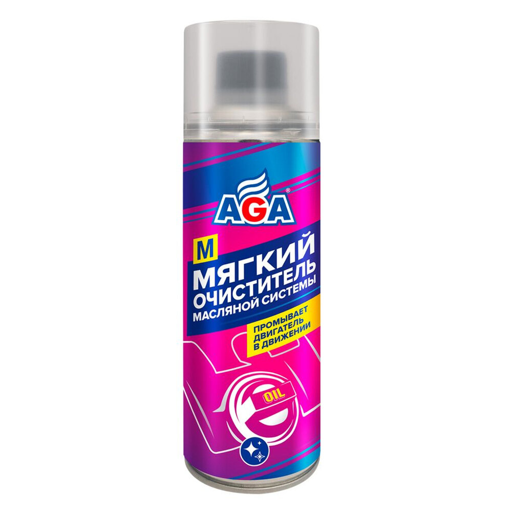 Мягкий очиститель масляной системы 355 мл AGA AGA9