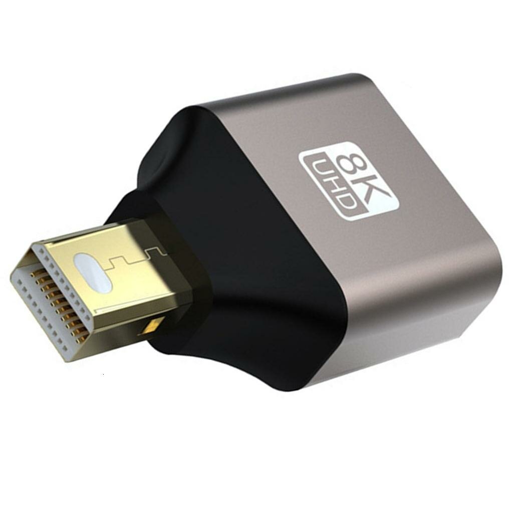 Адаптер внешний DP 1.4, 8K/60 Гц, Переход от miniDP к DP