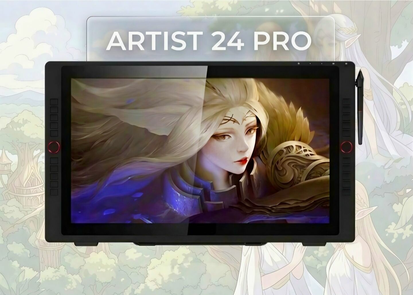 Графический планшет экран Artist 24 Pro для рисования
