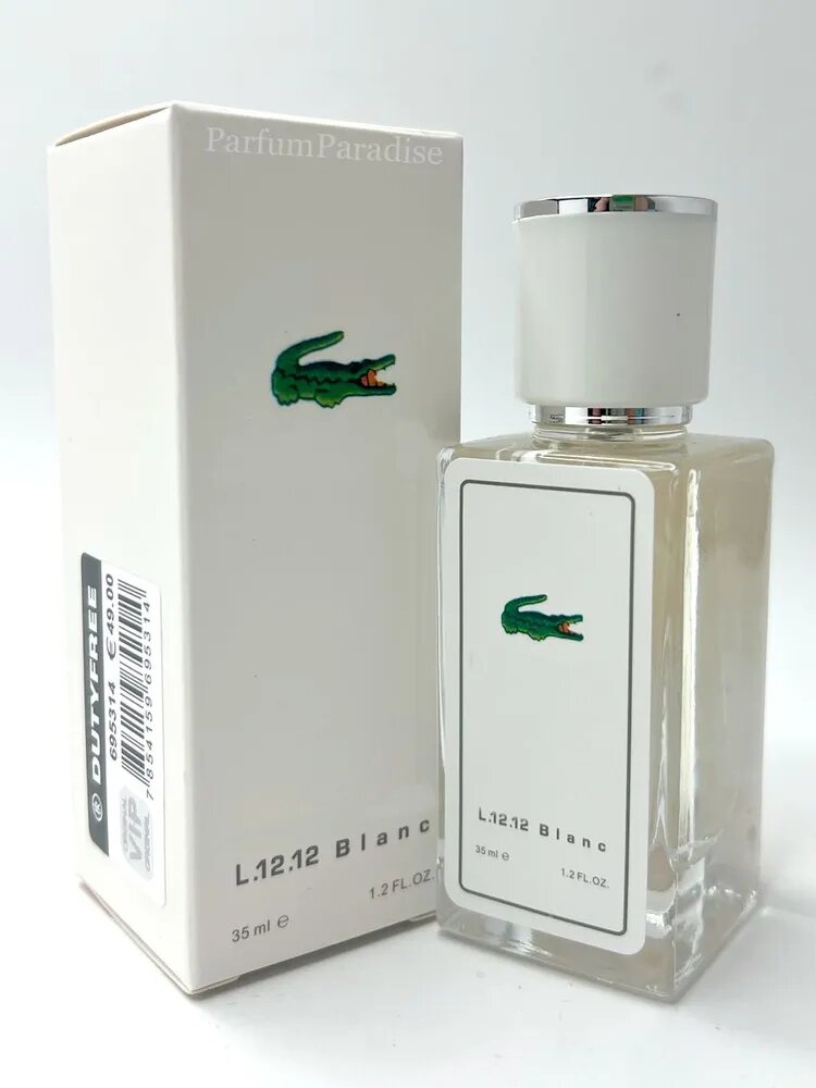 Духи мужские стойкие Lacoste L.12.12 Blanc 35 мл/ Лакосте Бланш