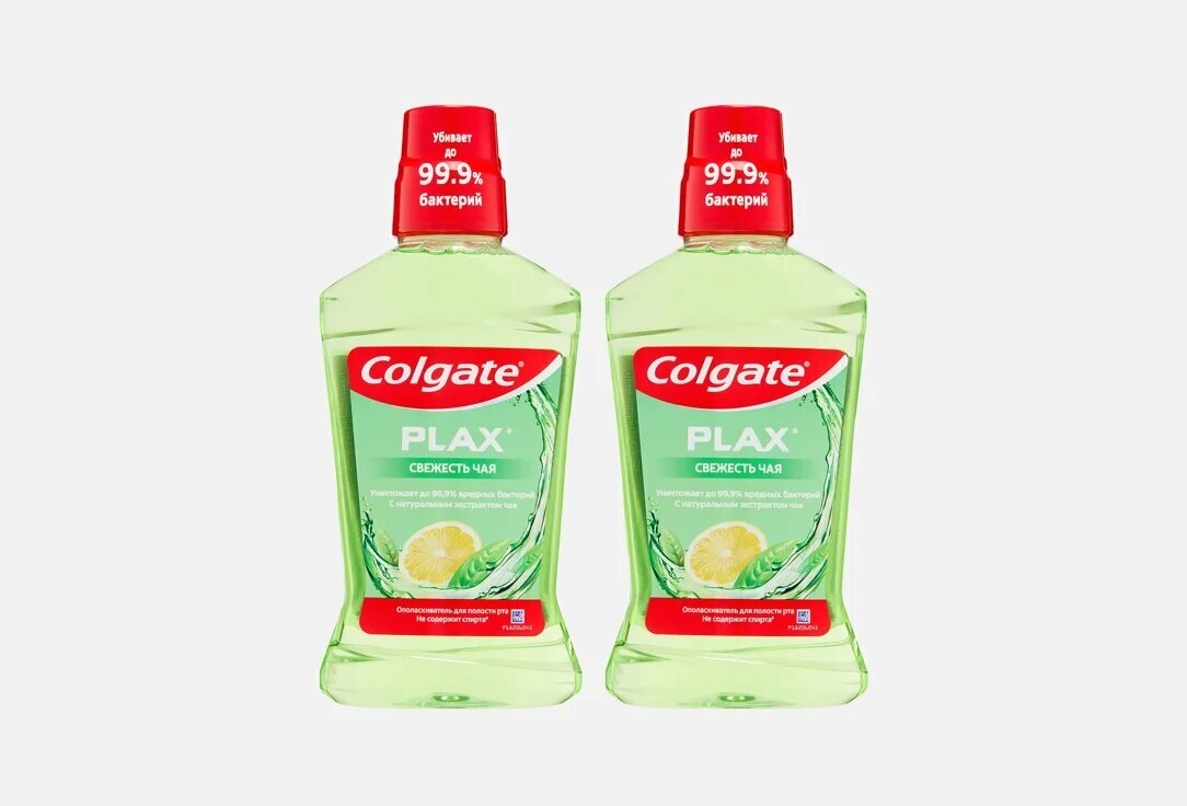 Colgate Freshness of Tea Набор ополаскивателей для полости рта 2 шт