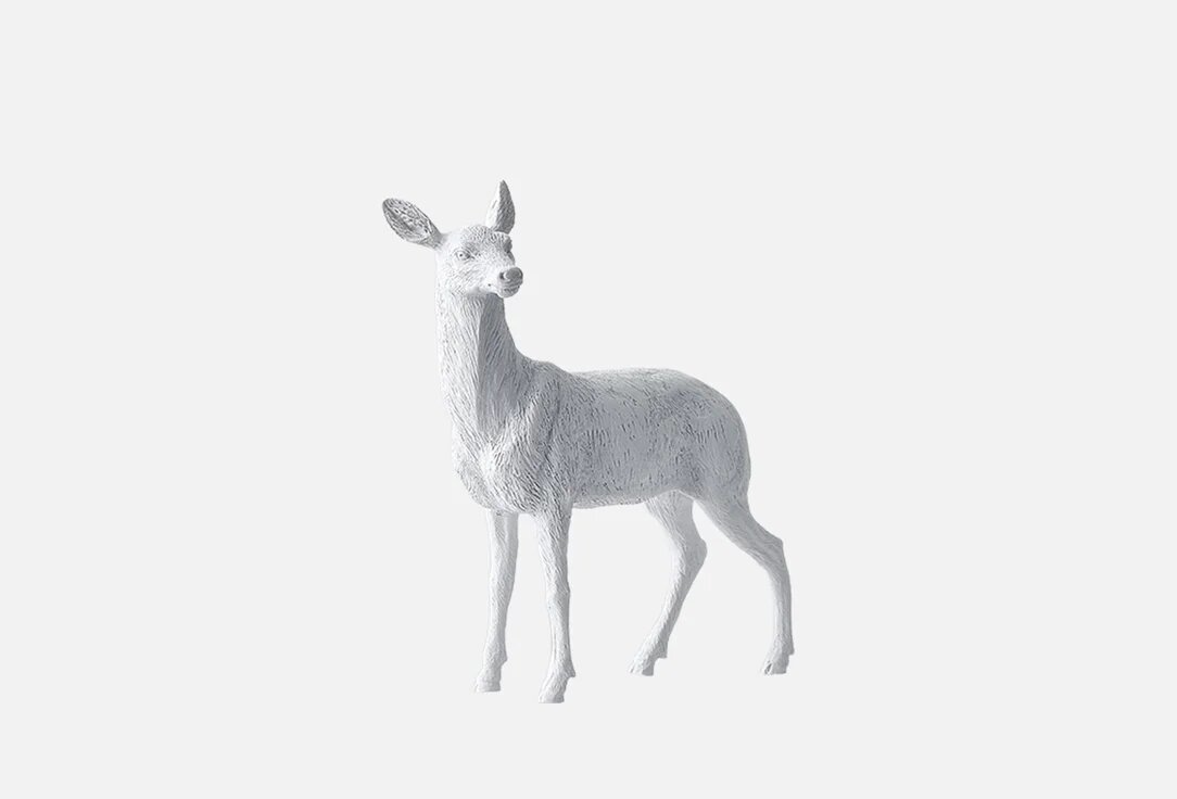 Hao Shi Deer, белый, 17 см Пресс-папье 1 шт