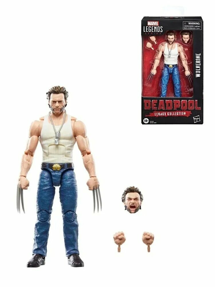 Hasbro фигурки Marvel Legends Deadpool&Wolverine Series Action Figures-6 Inches; Марвел фигурки