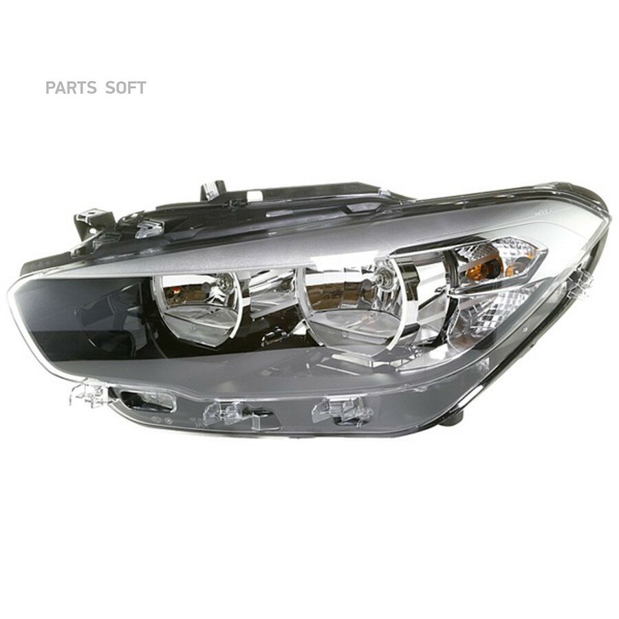 Фара L BMW 1 F20/F21 H7/H7 LED от официального дистрибьютора, BEHR-HELLA, артикул 1EG011919411